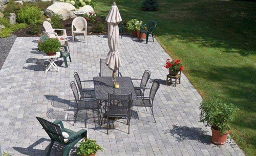 Granite benches and bird baths central maine - MacKenzie Landscaping ...